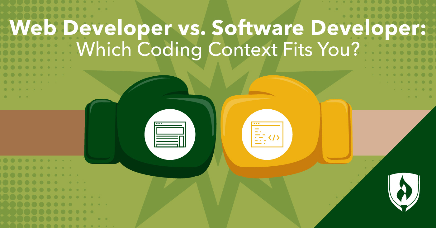 Web Developer vs. Software Developer: Which Coding Context Fits You ...