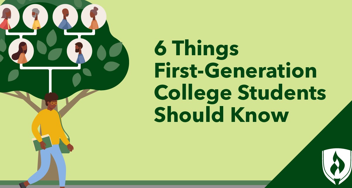 6 Things First Generation College Students Should Know | Rasmussen ...
