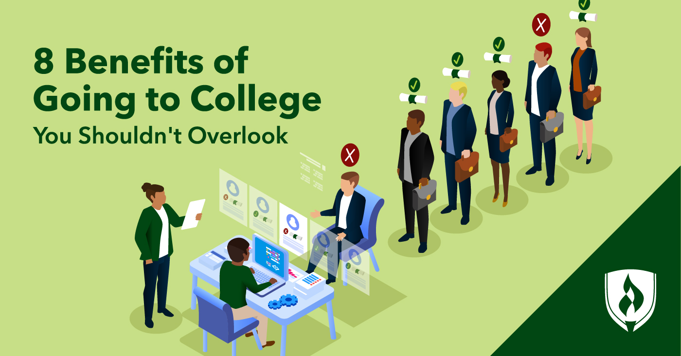 8 Benefits of Going to College You Shouldn't Overlook | Rasmussen ...