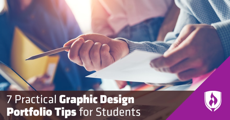 7 Practical Graphic Design Portfolio Tips for Students | Rasmussen ...